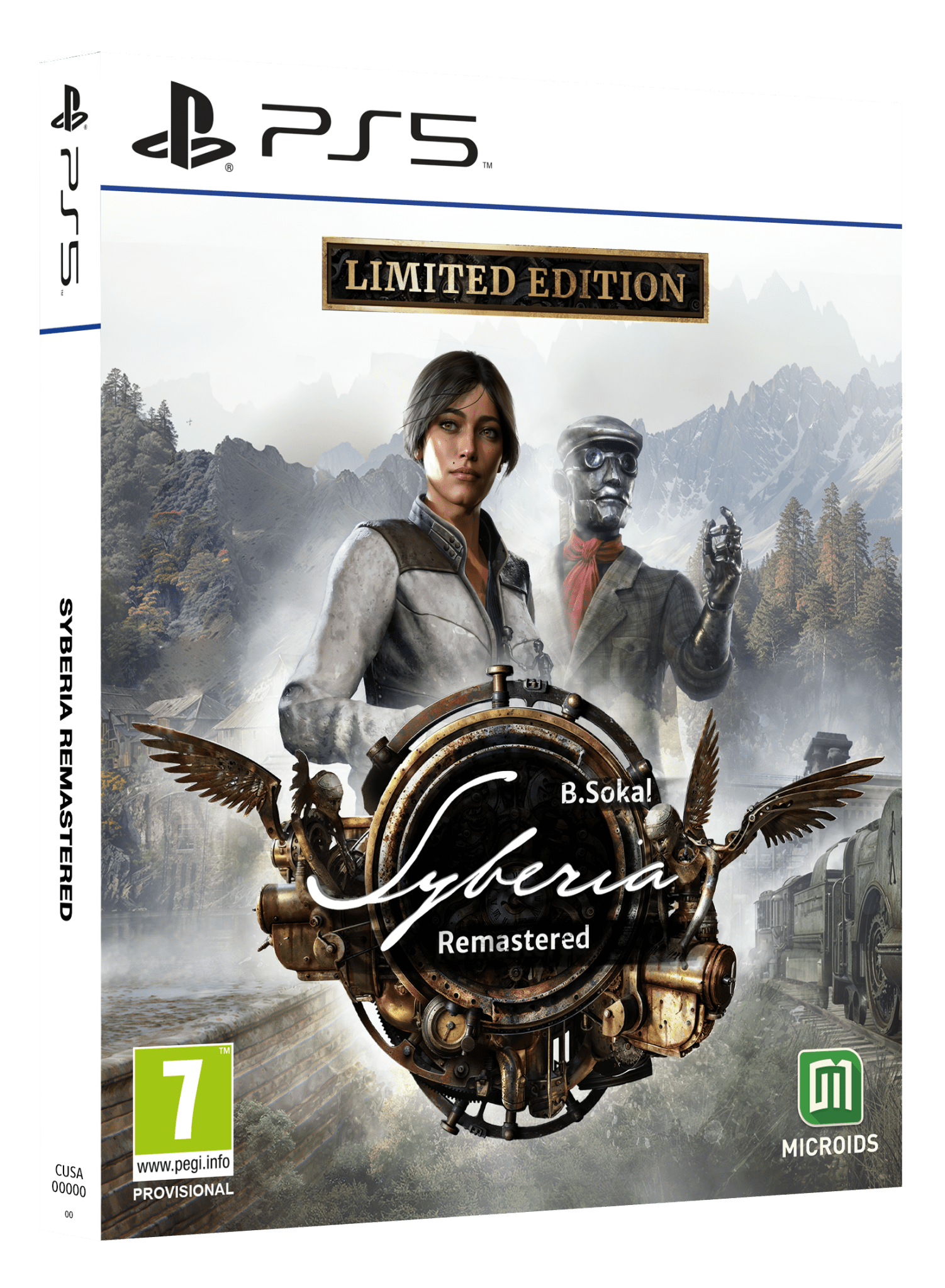 Syberia Remastered Limited Edition PS5