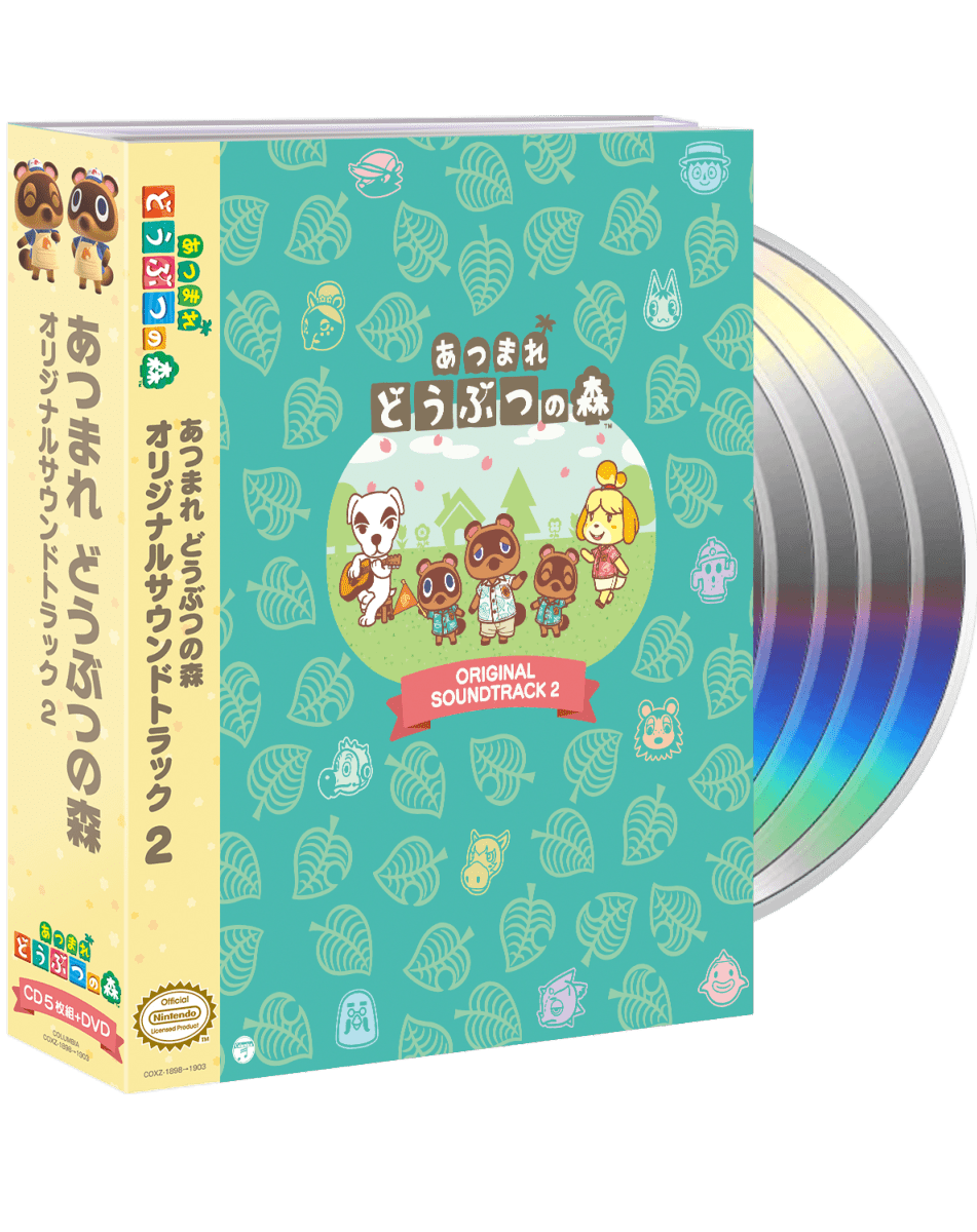 Animal Crossing Original Soundtrack 2 - 5 CD + 1DVD - JUST FOR GAMES