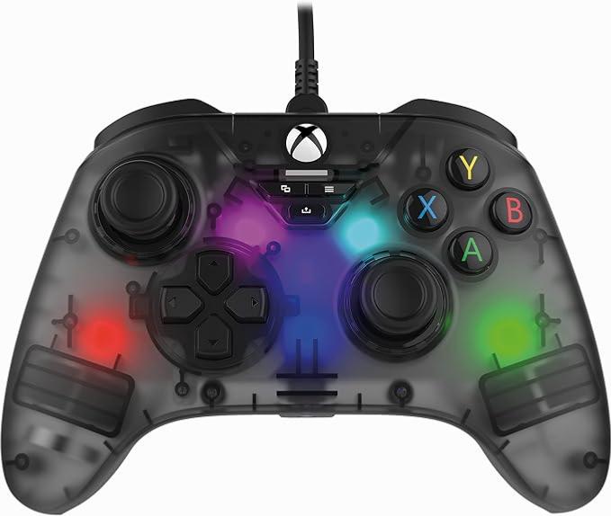 RGB XBOX Gray Edition GamePad - Snakebyte