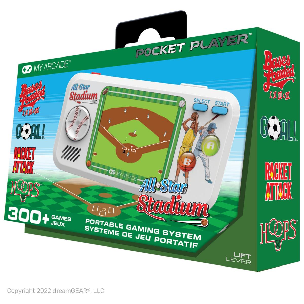 My Arcade - Pocket Player All-Star Stadium - Portable Game Console ...